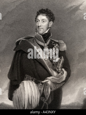 Portrait of Stapleton Cotton, Viscount Combermere, British soldier ...