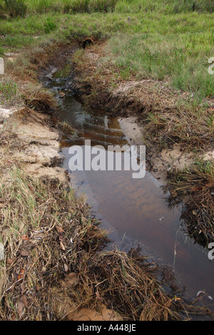 OVERFLOW DRAIN LEADING TO A LAKE Stock Photo - Alamy