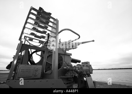 A 40mm bofors anti-aircraft shell (1943) on the USS New Jersey Iowa ...