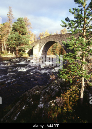 Invercauld Bridge over the River Dee near Balmoral in Royal Deeside ...
