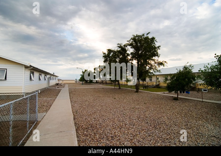 Hutterite yard in Saskatchewan Canada Stock Photo - Alamy