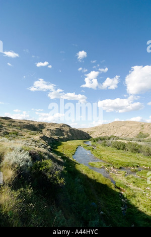 Swift Current Creek near Stewart Valley in Saskatchewan Canada Stock ...