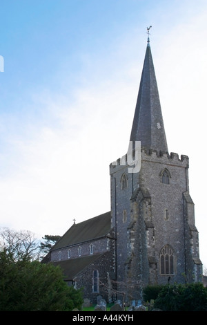 St Andrews Church Tarring Village, near Worthing, West Sussex Stock ...