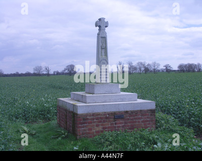 St Edmund monument Hoxne Suffolk England Stock Photo - Alamy