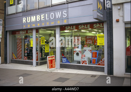 rumbelows store bedford before closure jan 1994 Stock Photo - Alamy