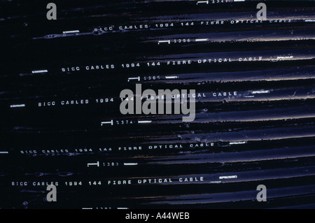 optical fibre cable 1994 Stock Photo - Alamy