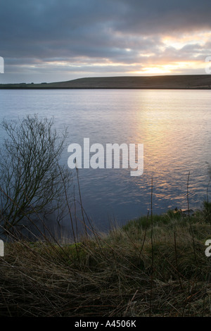 Redmires Reservoir Sunrise, Peak District, UK Stock Photo - Alamy