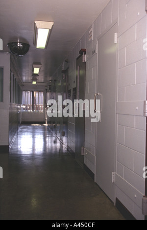 Jail cells in a Prison in Block D Stock Photo - Alamy