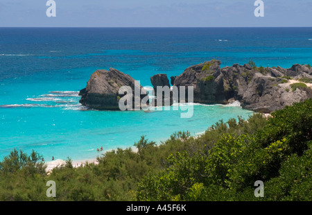Warwick Long Bay, South Shore, Warwick Parish, Bermuda Stock Photo ...