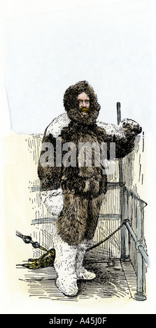 North Pole expedition of Robert Edwin Peary, 1856 - 1920, arctic ...