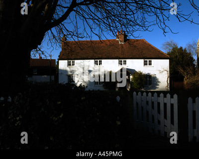 Cheam Surrey England Cheam Village Signpost By The Side Of Main Road ...