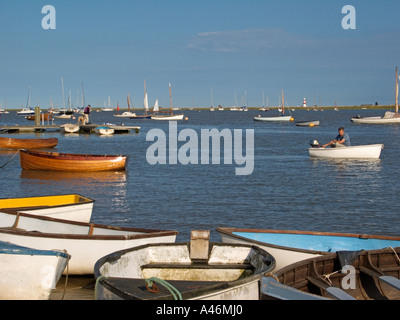 Orford River Side Scene Orford River Alde Suffolk GB Stock Photo - Alamy