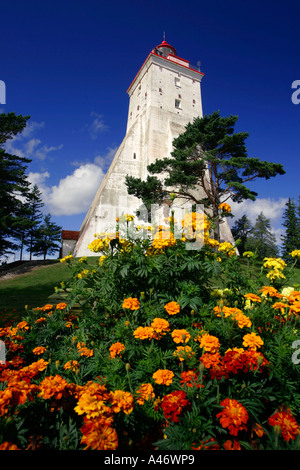 Kopu Lighthouse in Hiiumaa island, Estonia. It is one of oldest still ...