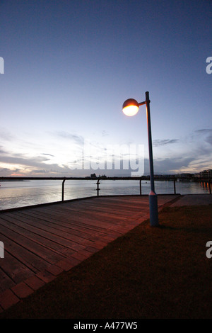 STUNNING SUNSET AT THE BOARDWALK CALOUNDRA SUNSHINE COAST QUEENSLAND ...