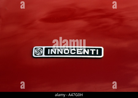 Innocenti car badge Stock Photo: 83454226 - Alamy