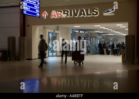 Luton Airport Arrivals Stock Photo - Alamy