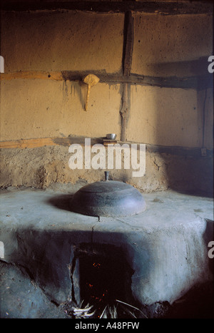 Close image of fire in the fireplace Stock Photo - Alamy