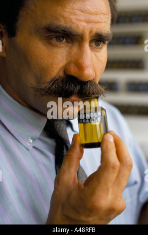 perfumer at work Stock Photo - Alamy