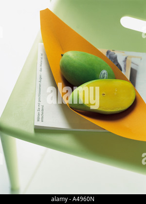 Cross-section of mango Stock Photo - Alamy