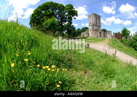 Mugdock Castle seat of the Grahams Mugdock Park Glasgow Scotland Stock ...