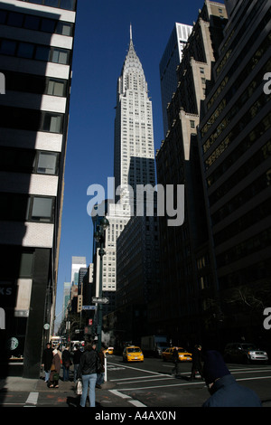 Chrysler building NY landscape horizontal Stock Photo - Alamy