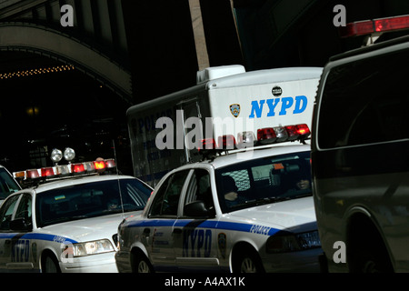 Police cars (NYPD) on the streets of New York City Stock Photo - Alamy