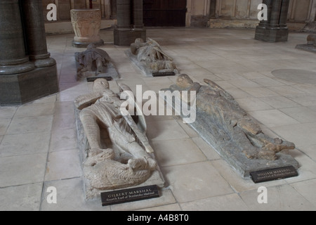 Knights Templar Tombs within the Interior of The Temple Church Middle ...