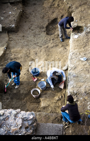 The Forum Rome archaeological dig Stock Photo - Alamy