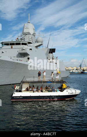 South African Navy Frigate warship Stock Photo - Alamy