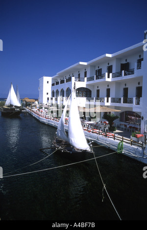 Kalives Resort Crete Greece Stock Photo - Alamy