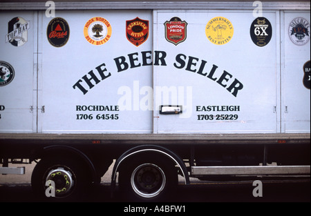 Fuller's London Pride beer delivery lorry at the Brewery Stock Photo ...