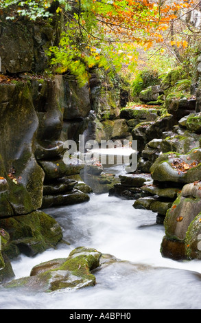 The Bluepool Pontsarn Vaynor Merthyr Tydfil South Wales Stock Photo - Alamy