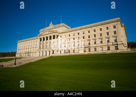 Stormont, Belfast, Co Antrim, Ireland; Interior Of The Central Hall And ...