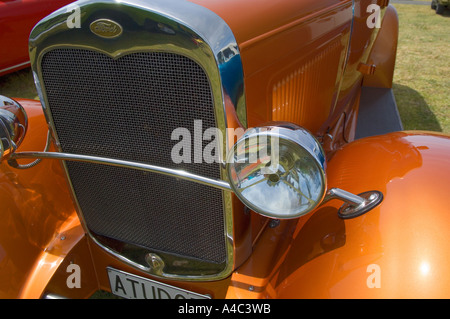Orange model T Ford hot rod Stock Photo - Alamy