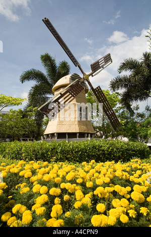 The Dutch Windmill, Dutch Square, Malacca, Malaysia Stock Photo - Alamy