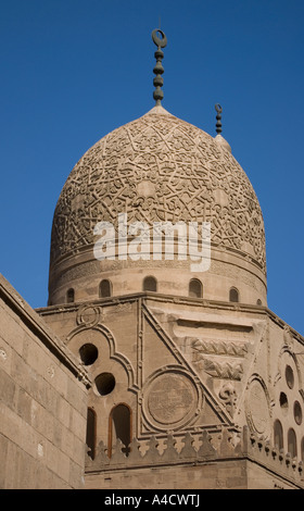 Complex of Sultan Qaytbay, Cairo, dome of mausoleum Stock Photo - Alamy