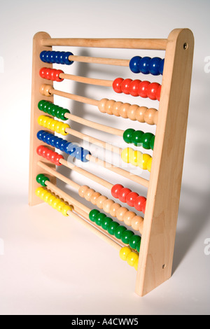 Counting on calculator Stock Photo - Alamy