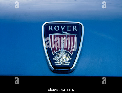 Rover car Viking ship bonnet badge on a P6 (2000, 220, 3500 V8) classic ...