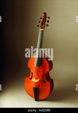 Bass Viola da Gamba, a Renaissance stringed instrument, known for deep ...