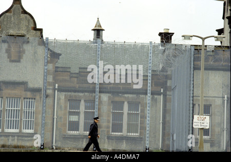 PRISON OFFICER SAUGHTON PRISON Stock Photo - Alamy