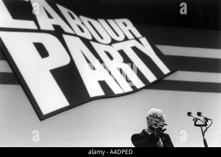 Michael Foot UK Labour leader 1982 Stock Photo - Alamy