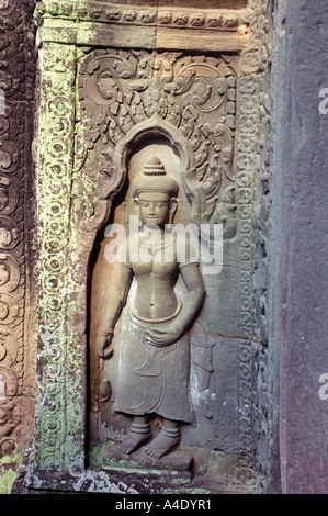 Apsara, or more correctly a devata, standing celestial nymph, a ...