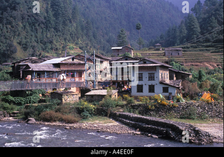 The village of Shivalaya, Nepal Stock Photo - Alamy