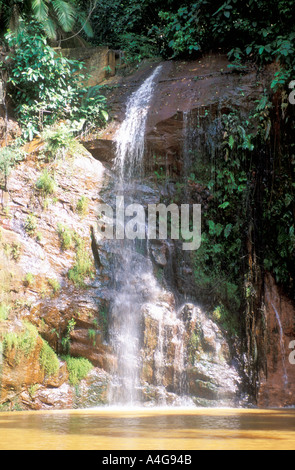 Borneo jungle waterfall Brunei Taman Peranginan Tasik Recreational Park ...