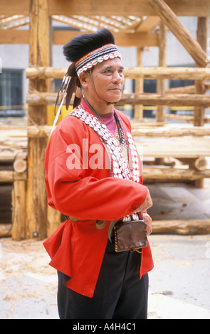 Taiwan Tsou Tribe Aboriginal Chief Republic of China Stock Photo - Alamy