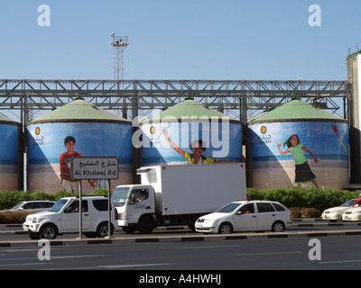 Dubai, Jenan tanks Stock Photo - Alamy