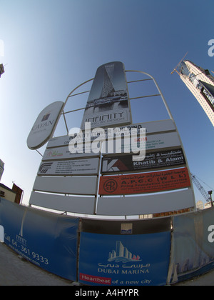 Infinity Tower, construction site, Dubai, United Arab Emirates Stock ...