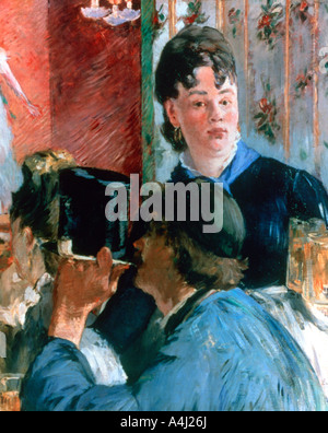 Corner of a Cafe Concert', Detail, 1878-1880. Artist: Edouard Manet ...