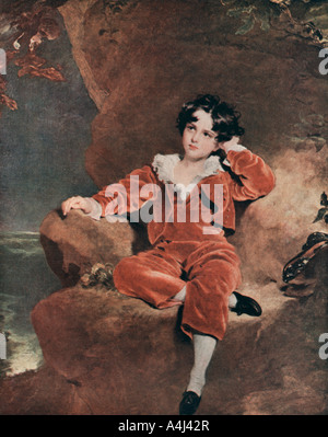 Sir Thomas Lawrence, The Red Boy (Master Charles William Lambton ...