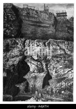 Griqualand West. South Africa. Northern Cape, 1885 antique map Stock ...